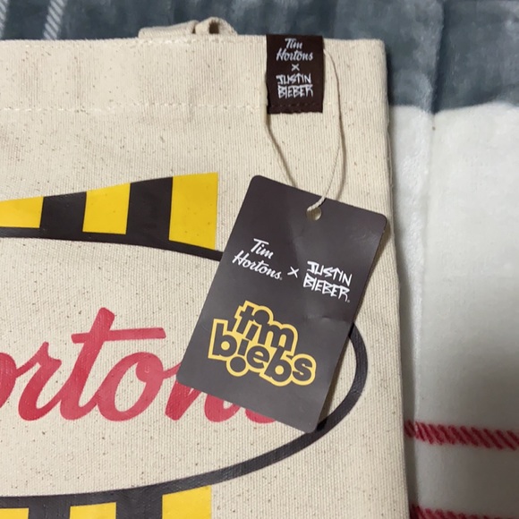 Bags | Tim Hortons X Justin Beiber Collection Tote Bag | Poshmark